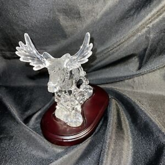 Princess House | Accents | Princess House Crystal Moose Figurine | Poshmark